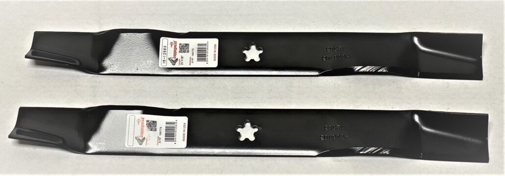 Set of 2 Blades For Craftsman, Poulan, Husqvarna 139775 532139775 - AMC ...