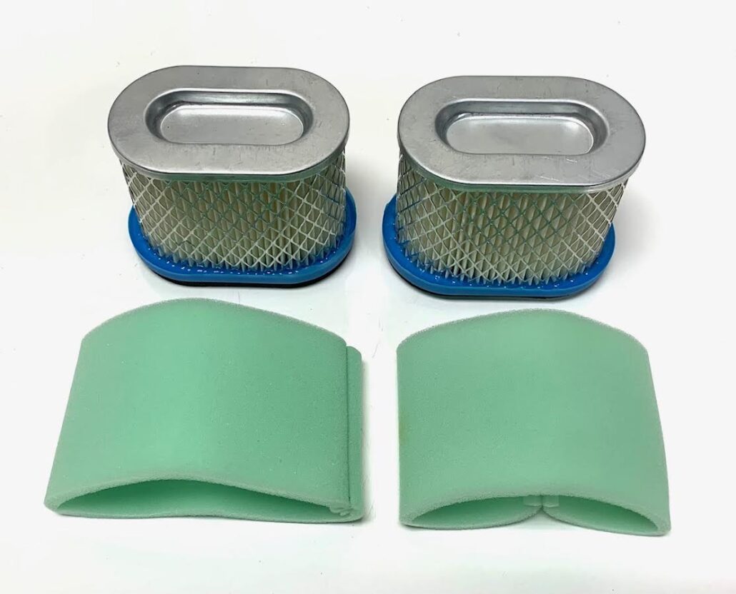 Set of 2 Air Filters & Pre-Filters for Briggs & Stratton: 4224, 692446 ...