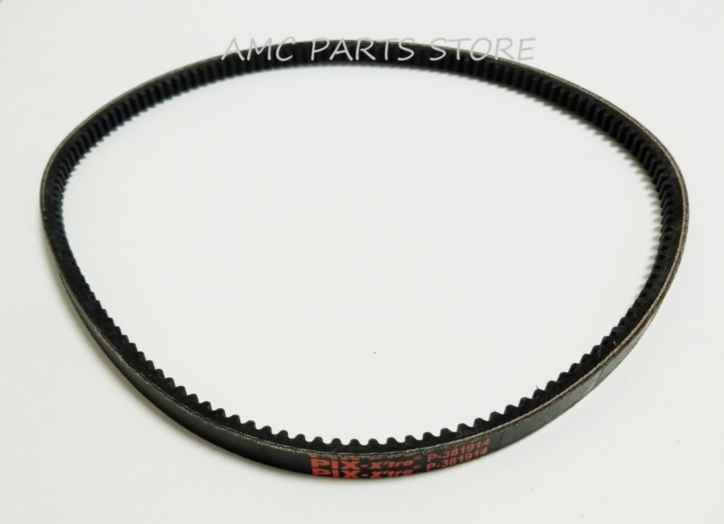 1/2" X 36.4" Quality Cogged Belt For Grasshopper 381914 Models 1822 ...