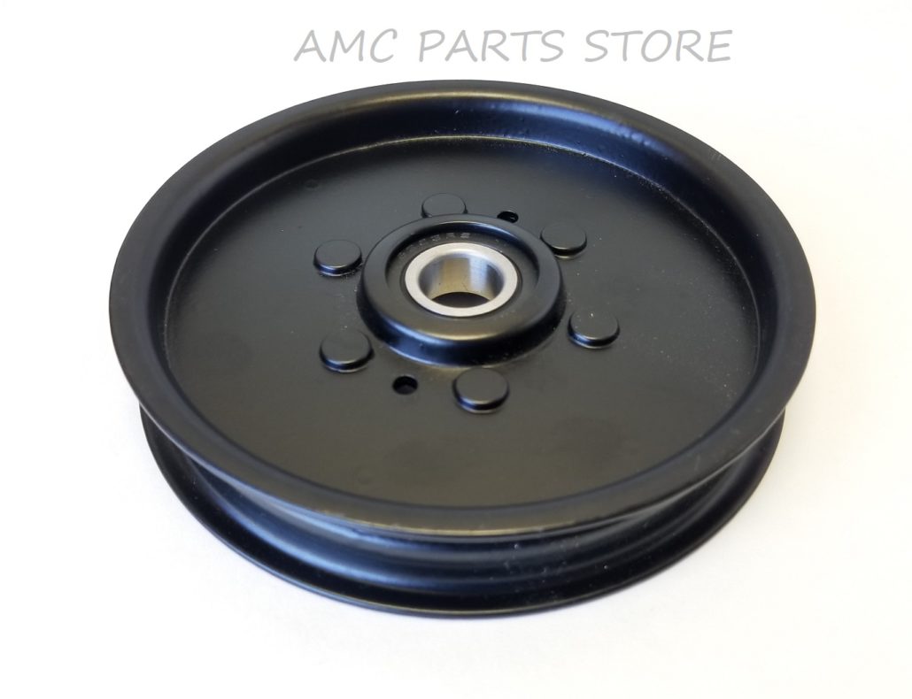 Flat Idler Pulley for John Deere, Scotts, Sabre AM106627, AM121602 ...