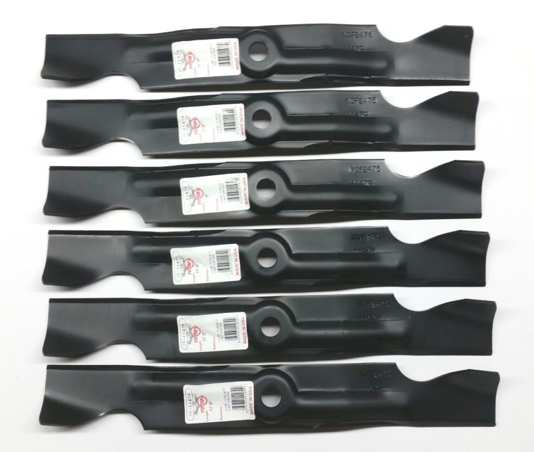 Set of 6 Blades for Cub Cadet 742-04068, 742-04068A, 742-04068C, 759 ...